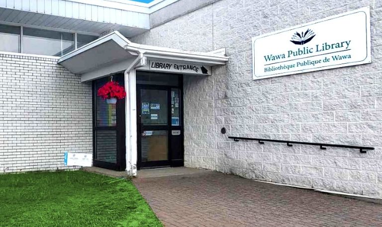 Wawa Public Library – It takes a library to raise a community.